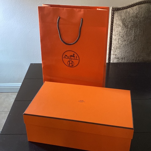 Hermes | Storage & Organization | Herms Empty Box With Paper Bag ...